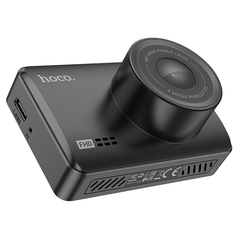 Cámara de Auto Dashcam Con Pantalla Full Hd 1080p Wifi Hoco Dv2 – Rplanet